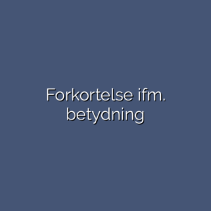 Forkortelse CH landekode betydning - Forkortelsen